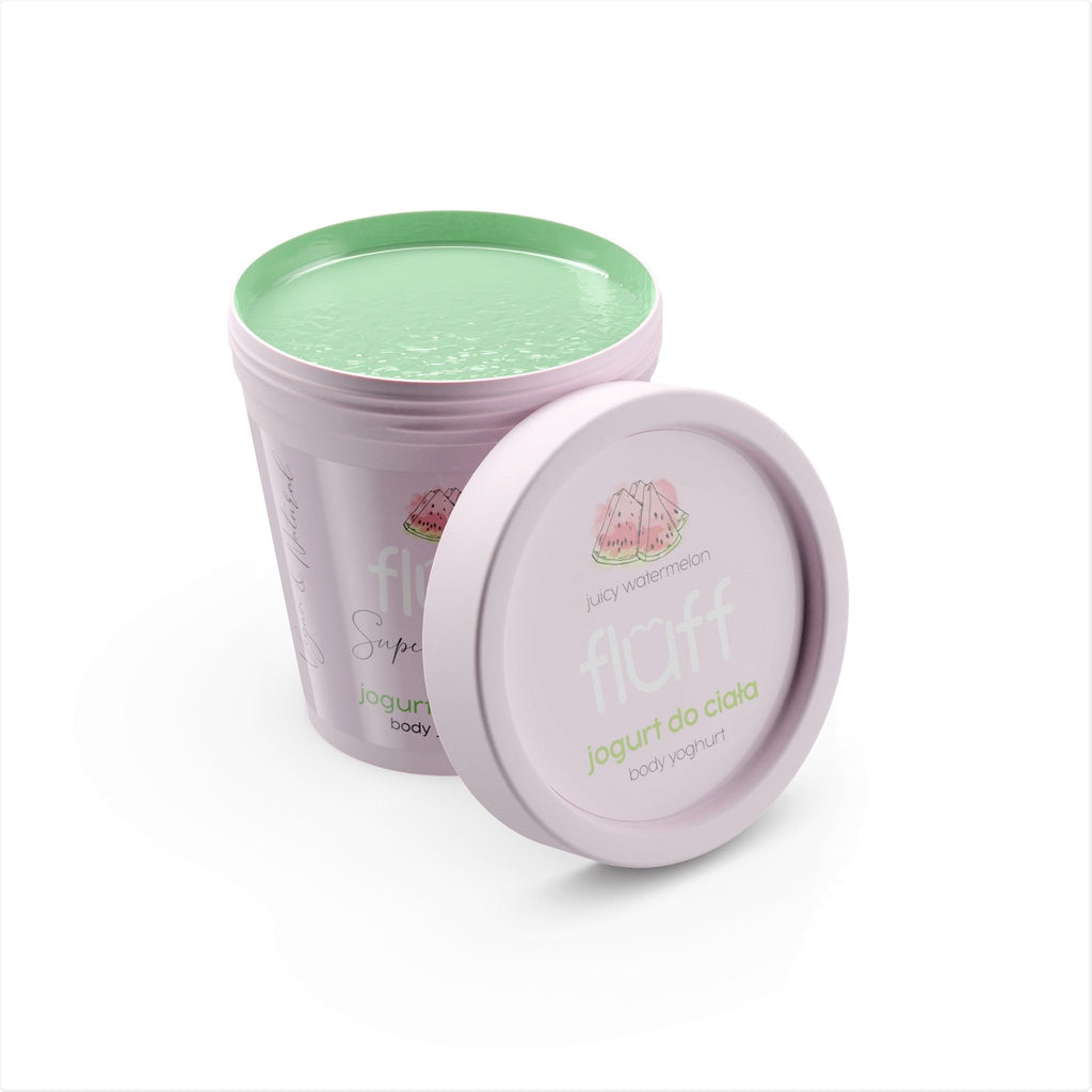 FluffBody yoghurt with the scent of Juicy Watermelon180 ml – Gyldne Epler